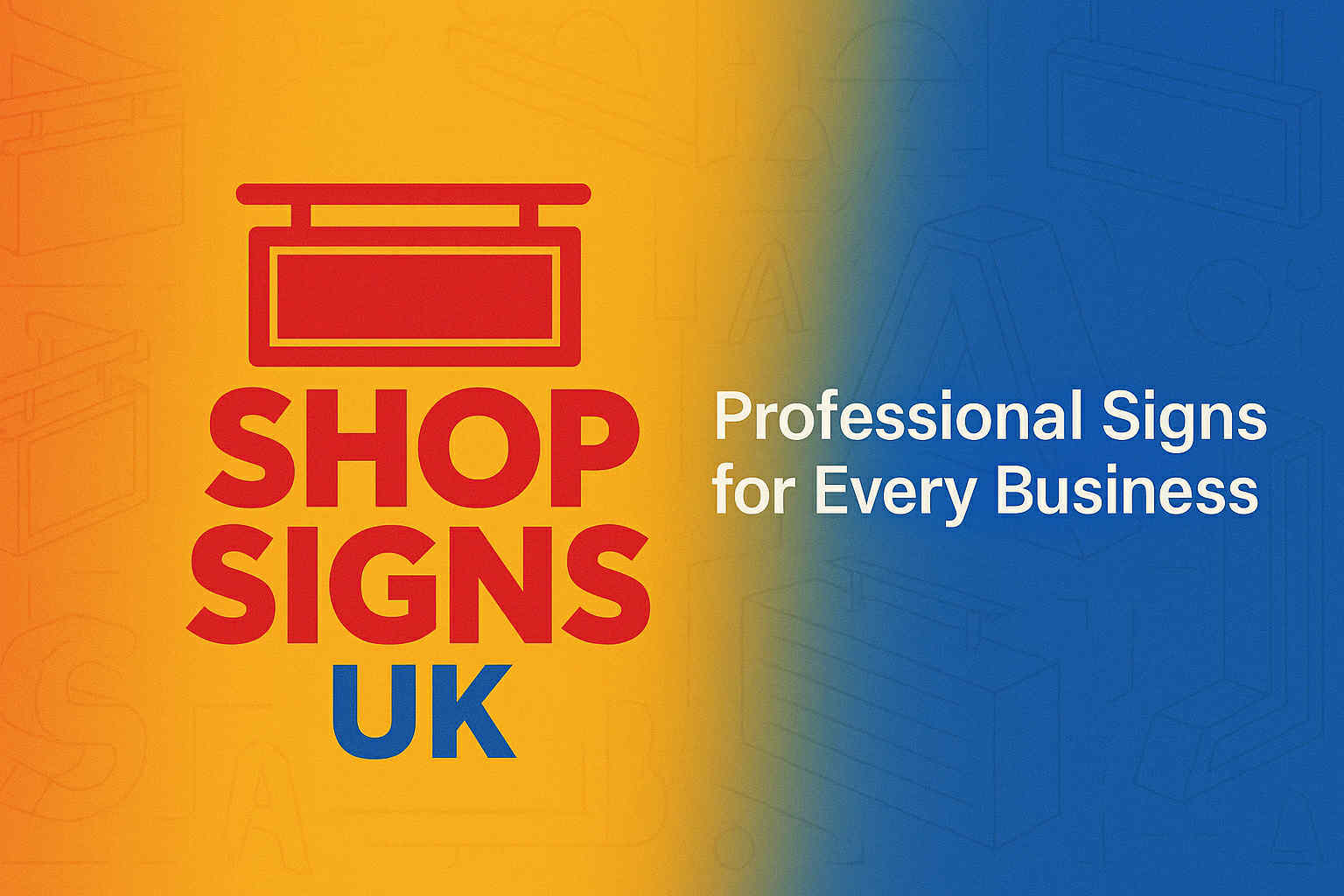 Shop sign - A&A Fabrication | Cutting-Edge Advertisement Products